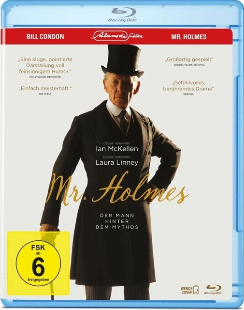 MR. HOLMES [BLU-RAY] (Blu-ray) McKellen Ian Linney Laura Parker Milo ...