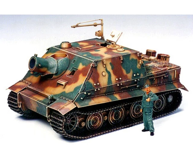 TAMIYA WWII STURMTIGER Panzer 38cm RW61 1:35 Plastik Modellbau Militär ...