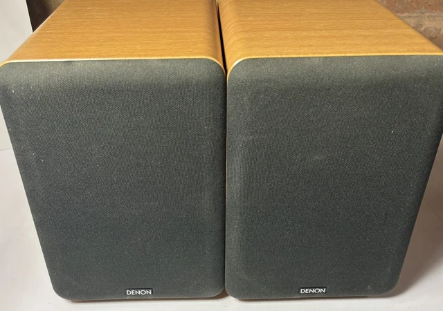 DENON SC-M73 SPEAKERS Bookshelf Hifi 120w 6ohms £45.00 - PicClick UK