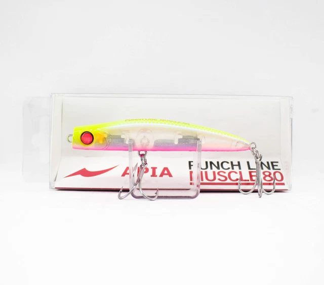APIA PUNCH LINE 80 Muscle Hundimiento Lápiz Señuelo 03 (6852) EUR 24,72 - PicClick FR