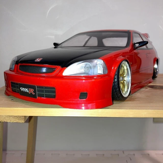ABC HOBBY CIVIC Type R EK9 1/10 RC Car Body Shell Body Only £159.11 ...