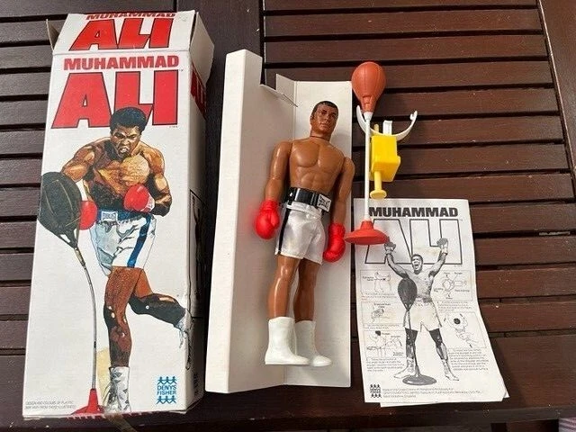 VINTAGE 1976 DENYS Fisher Muhammad Ali Action Figure - Boxed EUR 147,94 ...