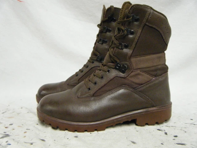 BRITISH ARMY RAF Military Issue YDS Kestrel Patrol Combat Boots Size 10 ...