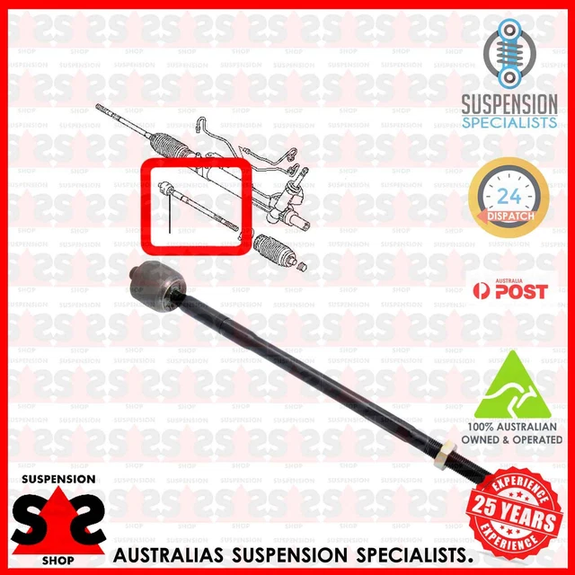 FRONT AXLE INNER Tie Rod Suit MITSUBISHI Lancer 2.0 i (CX4A) LANCER VIII EUR 34,01 - PicClick FR
