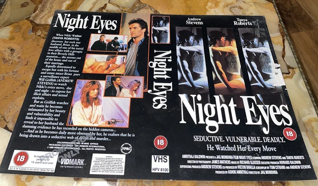 NIGHT EYES VIDMARK International Vhs Video Promo Sleeve Only EUR 7,61 ...