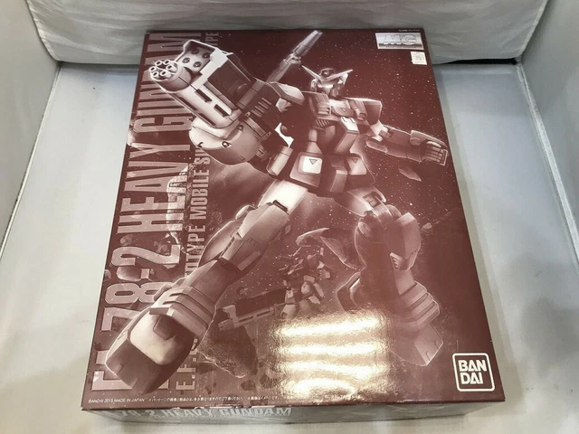 PREMIUM BANDAI MG 1/100 FA-78-2 Heavy Gundam Plastics Model Kit New ...