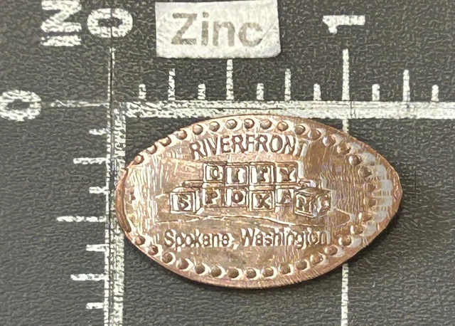 RIVERFRONT SPOKANE VILLE Du Bâtiment Blocs Washington Allongé Pressé ...