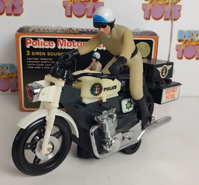POLICE MOTORCYCLE CHIPS C.h.i.p. Battery Operated C.h.i.p.s Highway ...