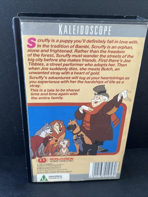 SCRUFFY VHS VIDEO Pal Uk £10.00 - PicClick UK