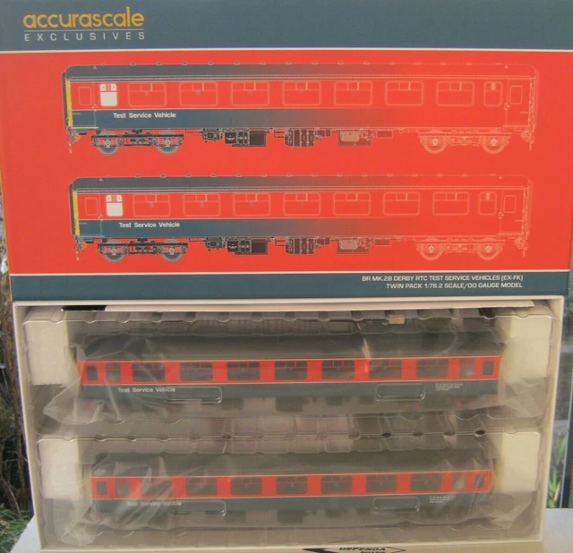 ACCURASCALE MK2B EX-FK RTC Test Service Vehicle Limited Edition With ...