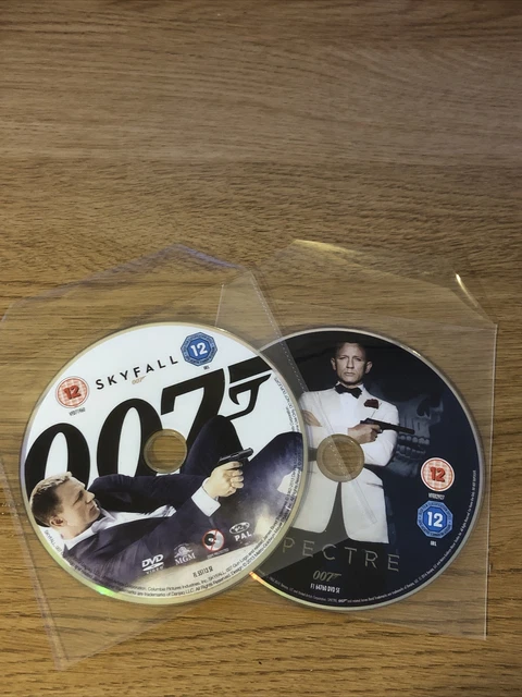 JAMES BOND - Skyfall & Spectre (DVD’s) Daniel Craig, **2 Discs Only** £ ...