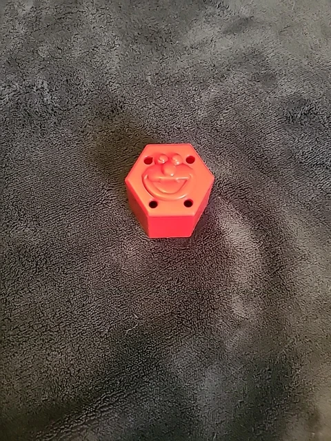 ELMO SESAME STREET Shape Sorter Replacement Hexagon Elmo Red MATTEL ...