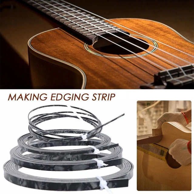 GUITAR PARTS EDGING Edging Inlay Making Edging Strip Plastic Binding ...