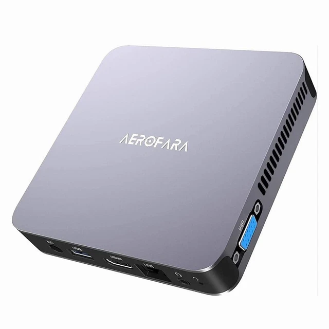 WINDOWS 11 PRO Mini PC Intel Celeron N5105 Desktop Computer 8GB RAM ...