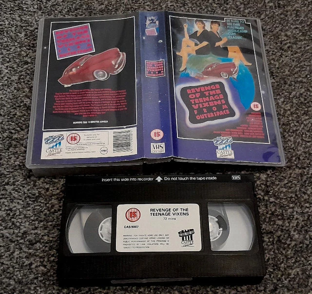 REVENGE OF THE Teenage Vixens From Outerspace Lisa Schwedop Pal Vhs ...