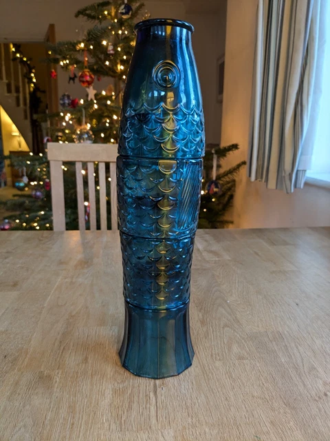 JOHN LEWIS & Partners Fish Stacking Glass Tumblers Set of 4 220ml in ...