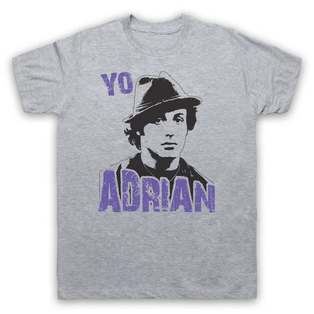 YO ADRIAN UNOFFICIAL Rocky Balboa Boxing Film Stallone Mens & Womens T ...