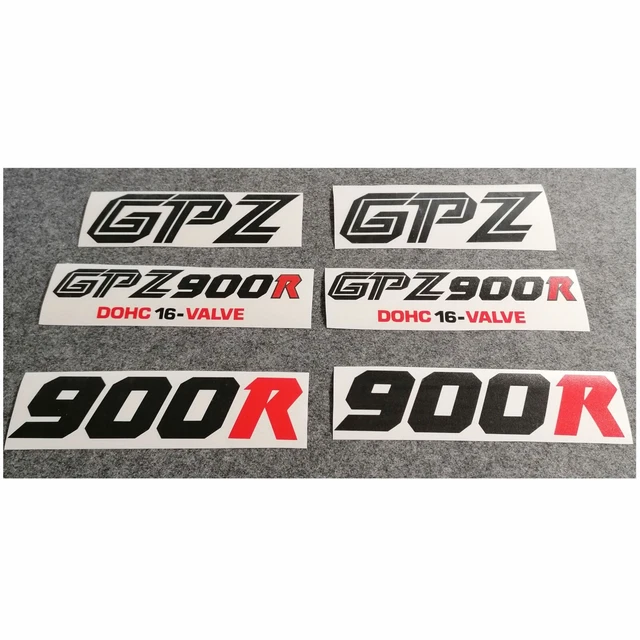 GPZ 900R PASSENDES Zubehör Aufkleber Set Sticker Decal Classic Bike ...