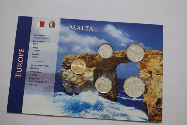 🧭 🇲🇹 MALTA Year 2000'S Mint Set In Card B62 #53 Cg34 $41.64 - PicClick CA