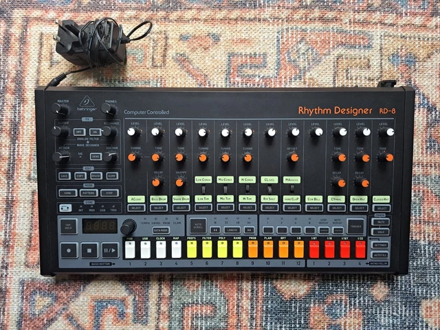 BEHRINGER RHYTHM DESIGNER RD-8 drum machine £190.00 - PicClick UK