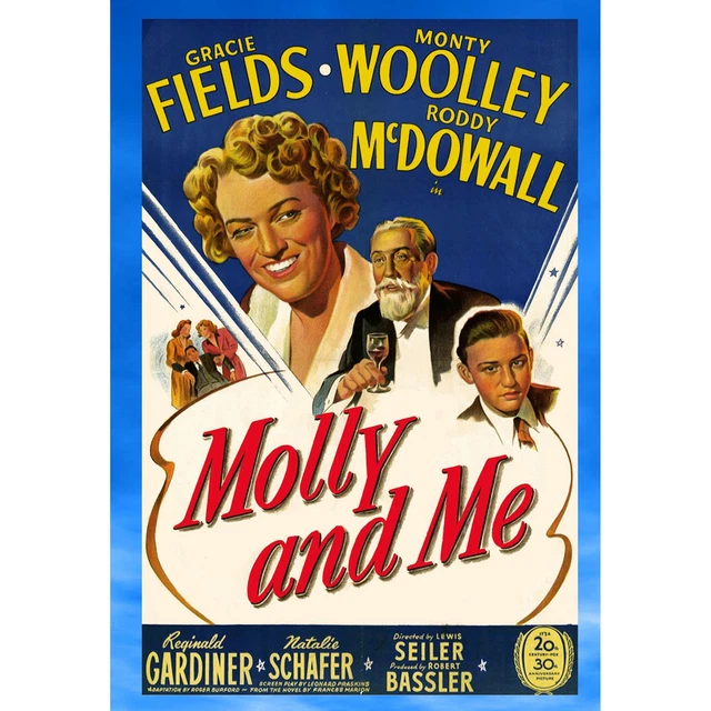 MOLLY AND ME (DVD) Roddy McDowall Monty Woolley Gracie Fields Lewis ...