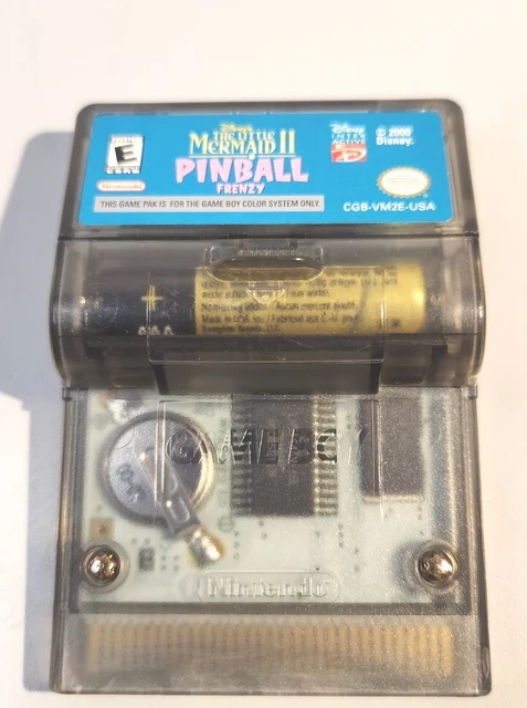 THE LITTLE MERMAID 2: Pinball Frenzy - Nintendo Game Boy Color ...
