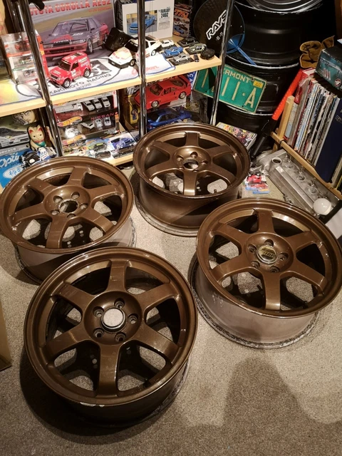 GENUINE VOLK RAYS Engineering TE37 16x7. 5j 5x100 forged JDM £999.00 ...