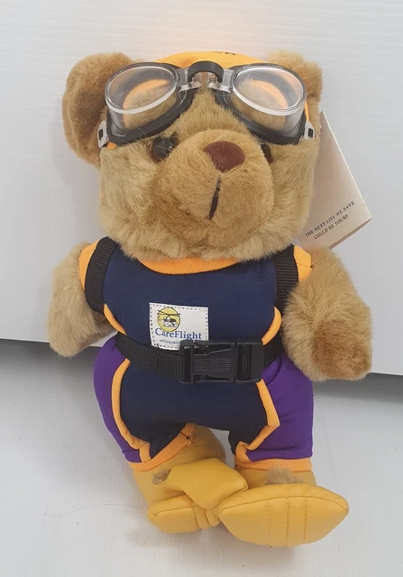 CAREFLIGHT RESCUE DIVER Teddy Bear Soft Toy Plush Collectable 33cm $25. ...
