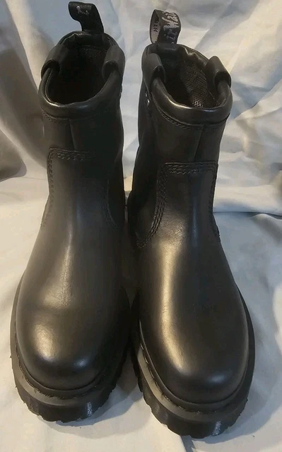 DR MARTENS ANISTONE Lo Leather Boots Black Men SZ 8 Women 9 New No Box ...
