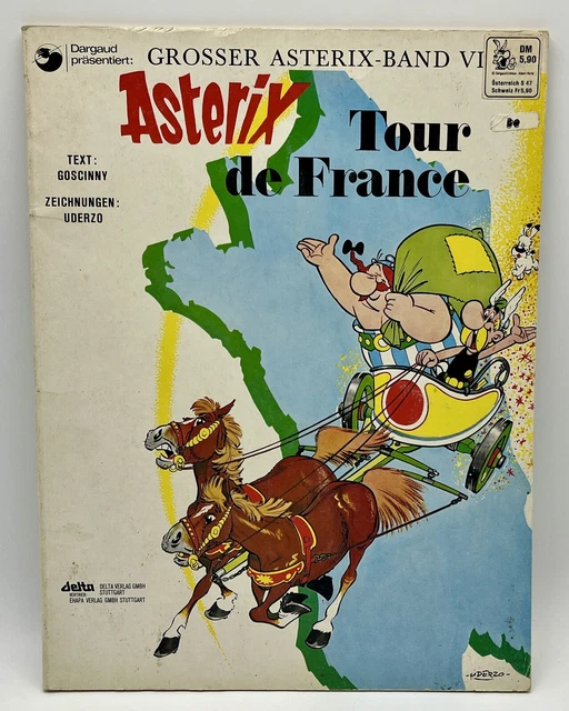ASTÉRIX TOUR DE France (album en allemand) - Dargaud/Delta - 1980's ...