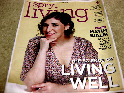 MAYIM BIALIK SPRY Living Newspaper Magazine 2022 Blossom Jeopardy Game ...