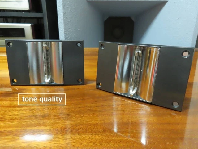 VICTOR ZERO-5FINE RIBBON Tweeters Pair Tested & Working JP £164.73 ...