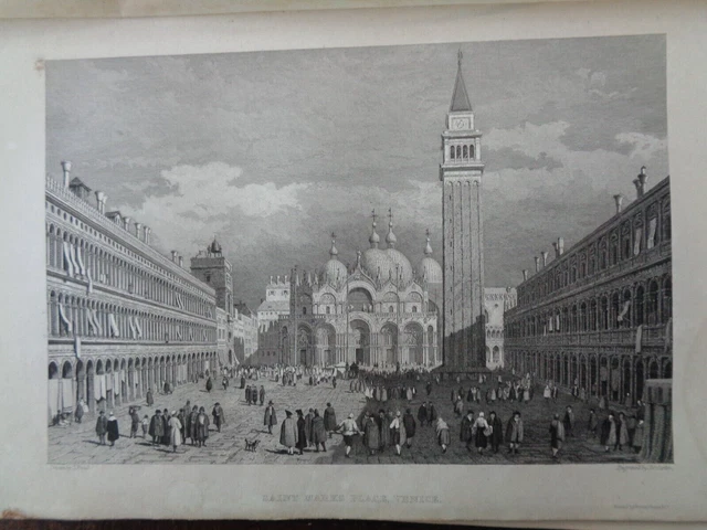 1831 LE TOURISTE EN ITALIE par ROSCOE 24 PLTS PAR PROUT VENICE ROME ...