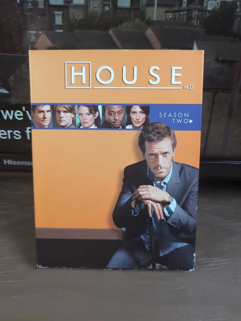 HOUSE MD: SEASON 2 On DVD With Hugh Laurie Drama TV Series $12.99 ...