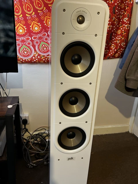 POLK AUDIO SIGNATURE Elite ES60 Floorstanding Speakers - White £542.20 ...
