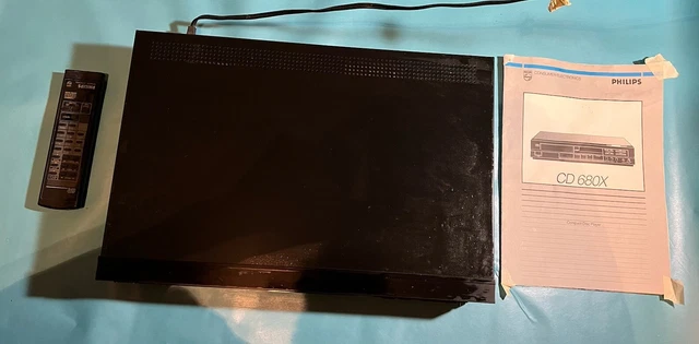 PHILIPS CD 680 Vintage Stereo CD/CDR Deck - Lecteur Disque Compact EUR ...