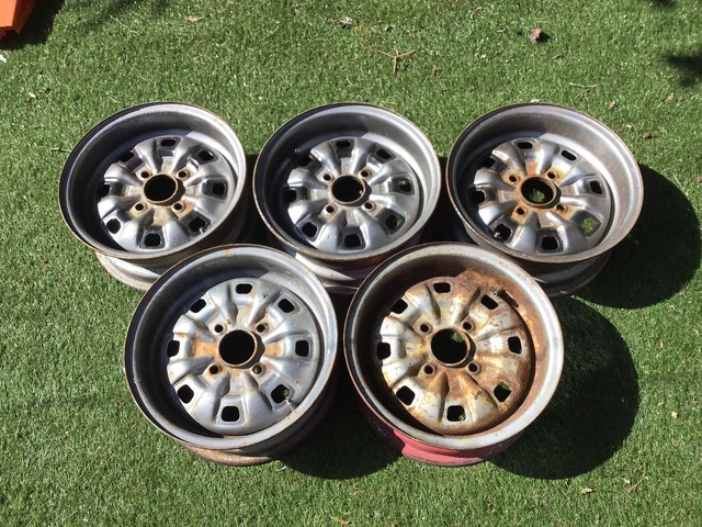 FORD ESCORT MK1 Mexico RS2000 ? steel wheels x5 (5.5J) £300.00 ...