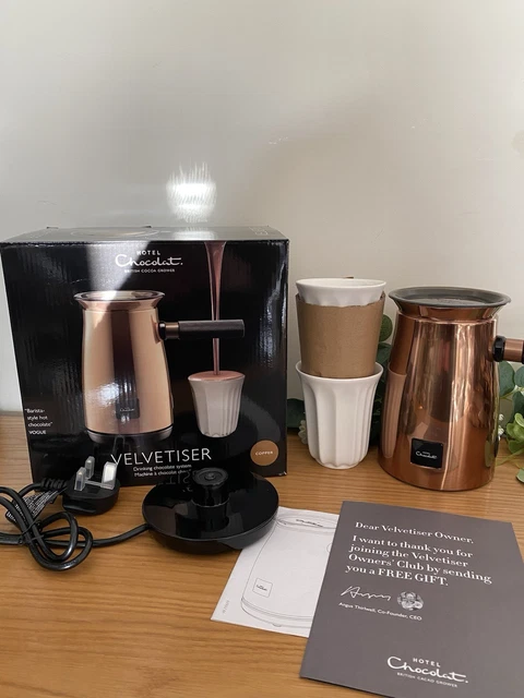 HOTEL CHOCOLAT Copper Velvetiser Hot Chocolate Maker £111.00 - PicClick UK