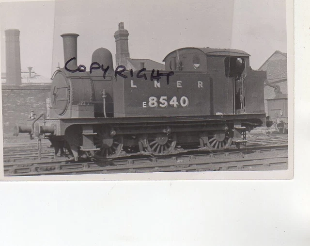 RAIL PHOTO LNER GER 060t J69 E8540 Trafford Park shed Manchester CLC ...