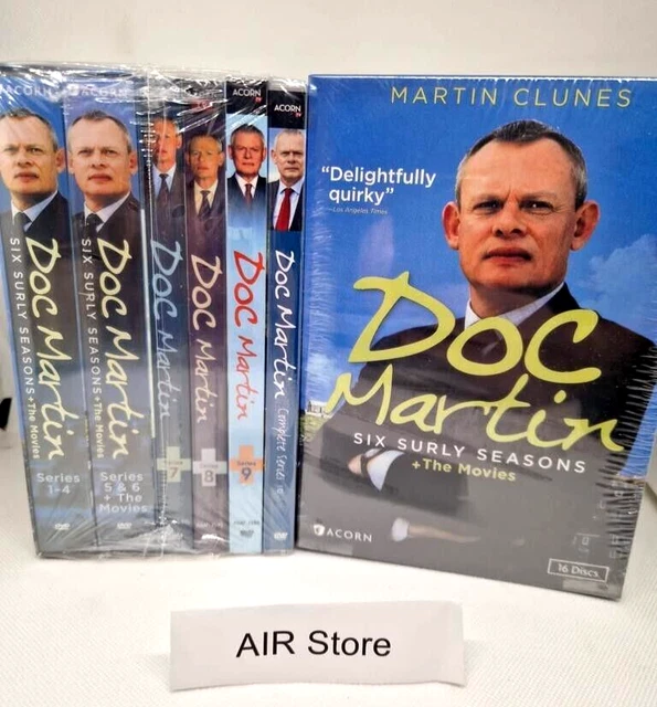 DOC MARTIN DVD Box Set Collection Complete Season 1-10 + Movies Series ...