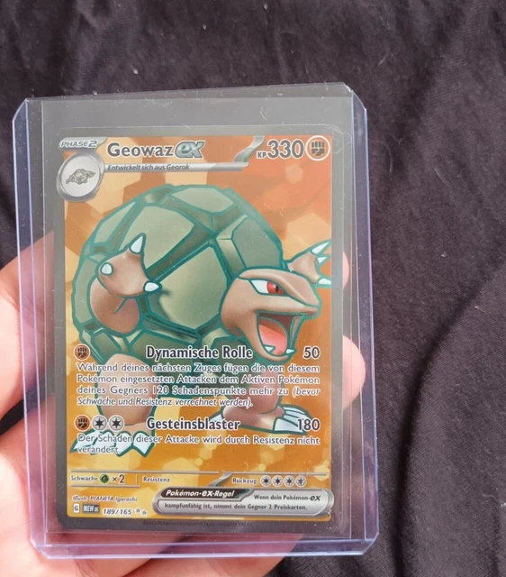 CARTE POKÉMON FULL Art GROLEM ex 189/165 - 151 Mew EV3.5 Neuf FA Allemand EUR 1,00 - PicClick FR