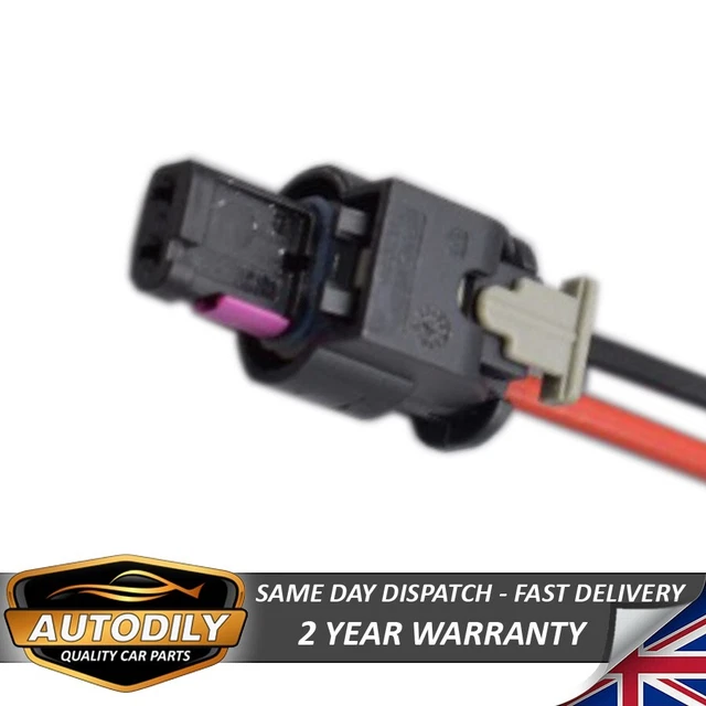 PIÈCE NUMÉRO 4F0973702 Femelle 2 Broche Prise Connecteur Capteur ...