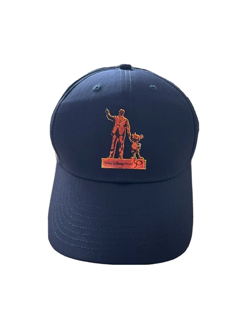 WALT DISNEY WORLD Parks 50th Anniversary Solid Blue Nike Legacy ...