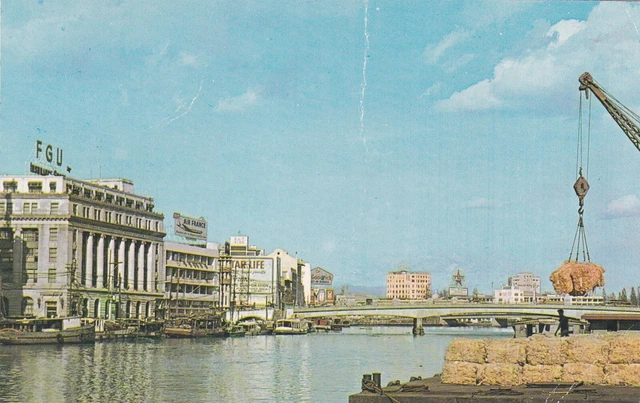 THE JONES BRIDGE Across Pasig River Manila Philippines 1979 Postcard ...