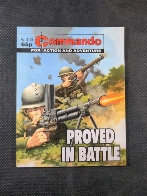 COMMANDO COMIC ISSUE Number 3195 Proved Into Battle EUR 5,13 - PicClick IT