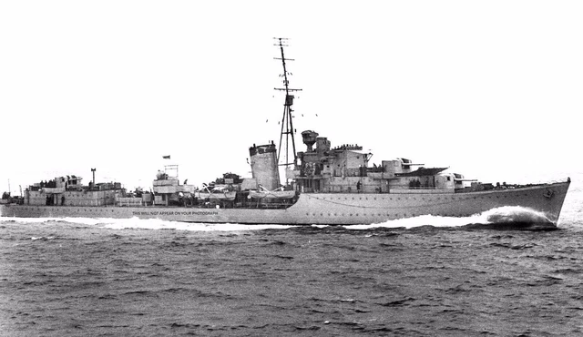 ROYAL NAVY K Class Destroyer Hms Kelly - Lord Louis Mountbatten £1.99 ...