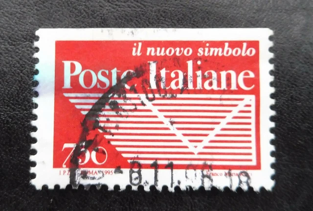 FRANCOBOLLO ITALIA POSTE ITALIANE "75° IL NUOVO SIMBOLO DA LIBRETTO ...