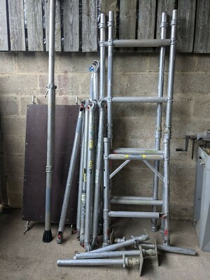 Used Aluminium Scaffolding Tower FOR SALE! - PicClick UK