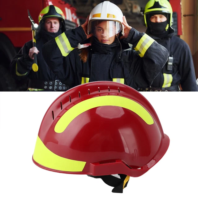 RESCUE SAFETY HELMETS Ventilated Rescue Helmet Heat Resisting With ...