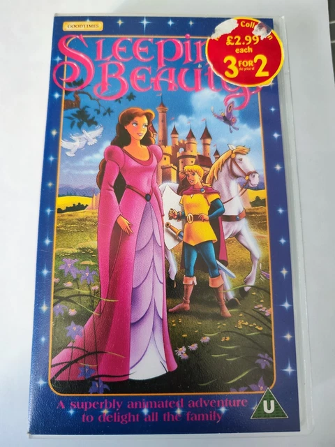 CHANNEL 5 GOODTIMES VHS Tape Sleeping Beauty 1997 £3.99 - PicClick UK